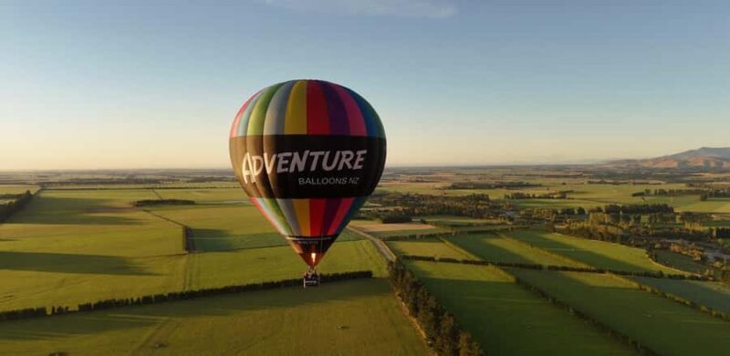 From Methven: Hot Air Balloon Flight in Canterbury with Wine - The Experience in Detail
