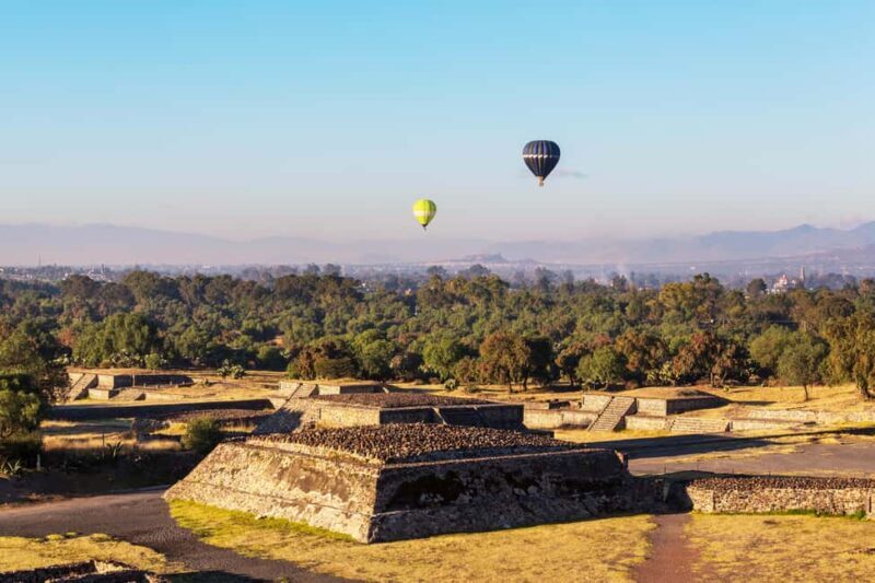 From Mexico City: Fly over Teotihuacan in a hot air balloon - The Sum Up