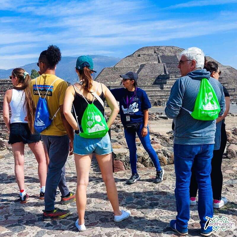 From Mexico City: Teotihuacan Pyramids and Bike Tour - Lunch and Return