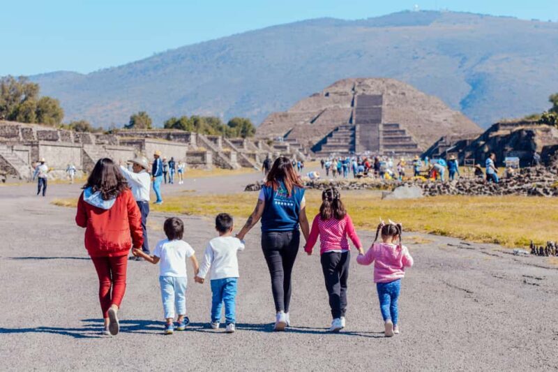 From Mexico City: Teotihuacan Tour & Reino Animal For Kids - Key Points