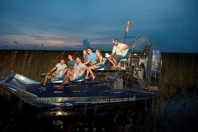 From Miami: Everglades at Night with Airboat and Alligators Tour - Discover the Nighttime Magic of the Everglades with an Airboat Tour from Miami
