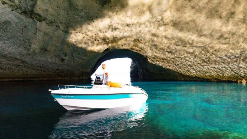 From Milos: Rent a Boat with guide to Kleftiko - The Itinerary and What to Expect