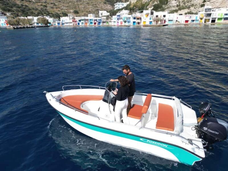 From Milos: Rent a Boat with guide to Kleftiko - The Value Proposition