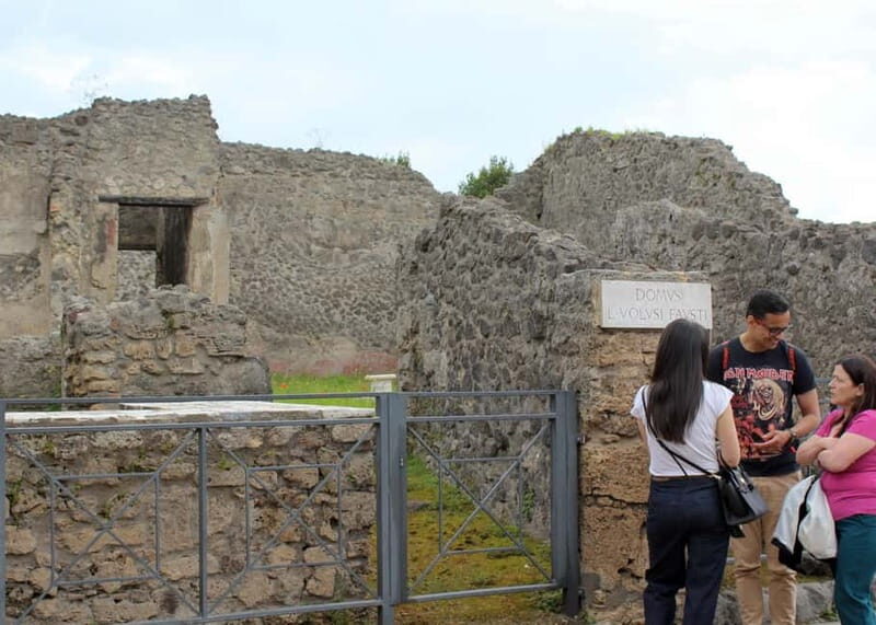 From Naples: Pompeii and Vesuvius Tour with Lunch Included - Key Points