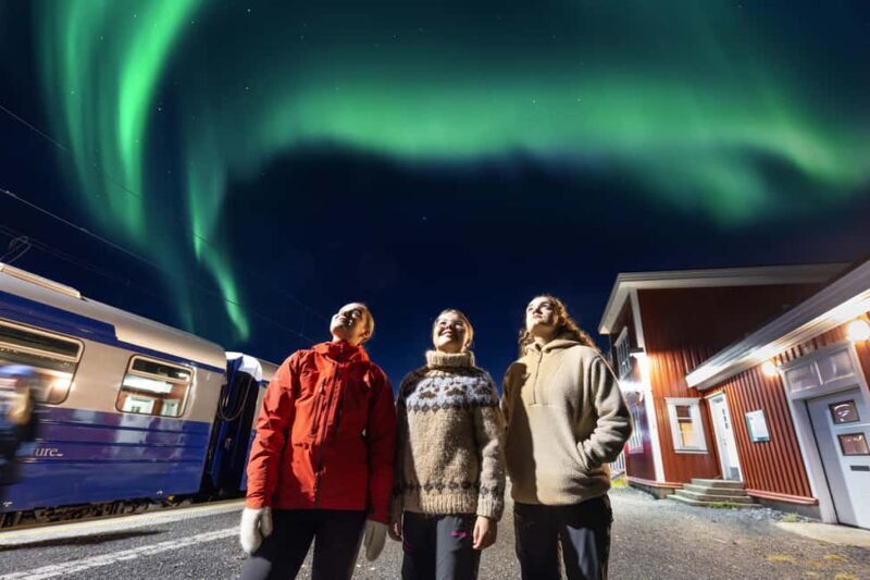 From Narvik: The Northern Lights Arctic Train Guided Tour - Exploring Katterat: The Aurora’s Remote Playground