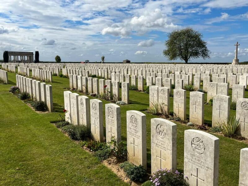 From Paris : WWI Somme Battlefields with Licensed Guide - An In-Depth Look at the WWI Somme Battlefield Tour