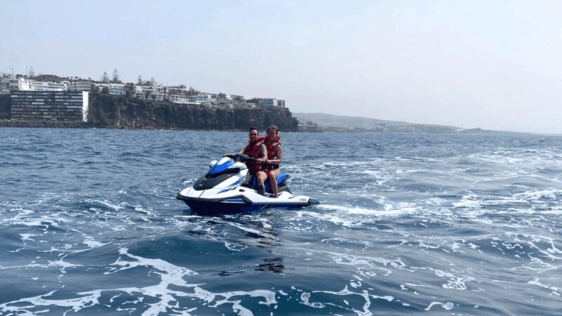 From Playa del Inglés: Guided Jet Ski Tour & Hotel Transfers - Key Points