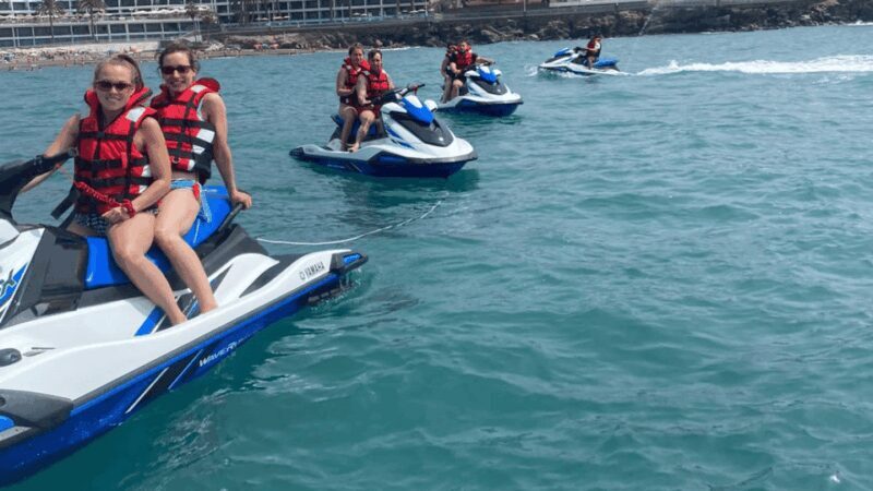 From Playa del Inglés: Guided Jet Ski Tour & Hotel Transfers - Summary of the Experiences Strengths and Weaknesses