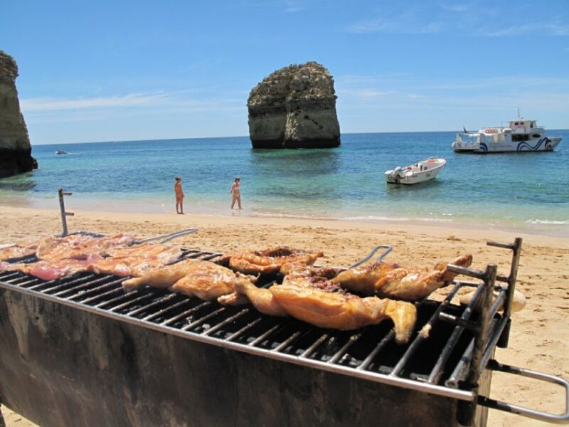 From Portimão: Catamaran Cruise to Benagil Caves with BBQ - Discover the Algarve Coast with a Catamaran Cruise to Benagil Caves and BBQ