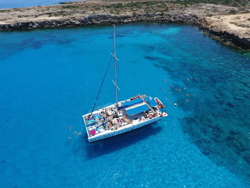 From Protaras: Catamaran Cruise to Blue Lagoon - An In-Depth Look at the Catamaran Experience
