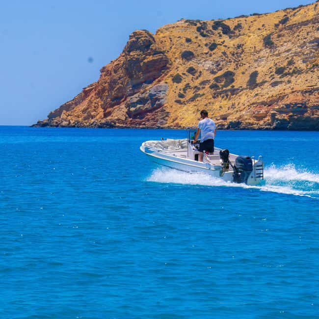From Provatas Milos: Private Boat to Kleftiko with Guide - A Closer Look at the Experience