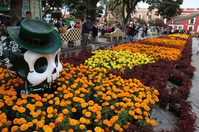 From Puebla Day of the dead in Atlixco monumental catrinas - Who Would Love This Tour?