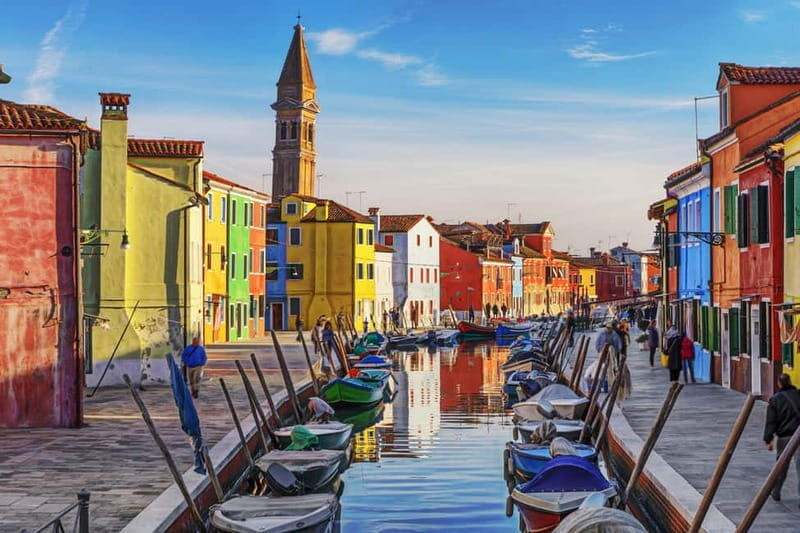 From Punta Sabbioni: Murano and Burano with stops - An In-Depth Look at the Murano and Burano Tour