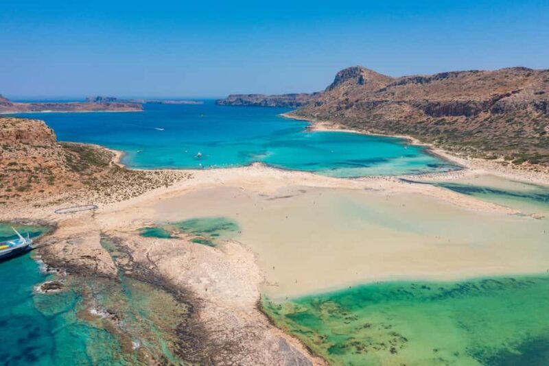 From Rethymno: Balos Lagoon, Gramvousa Peninsula with PickUp - The Highlight: Balos Lagoon