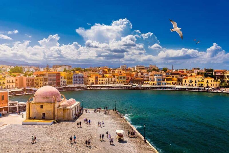 From Rethymno: Chania Roundtrip Transfer with Free Time - Key Points