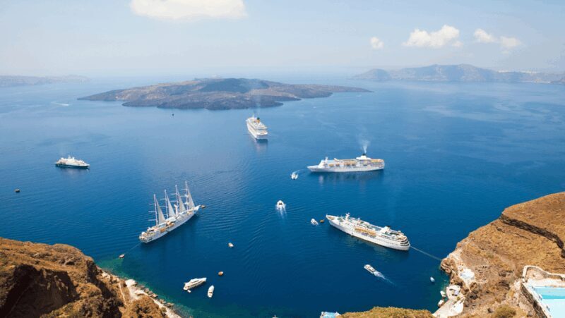 From Rethymnon Explore Santorini Villages, Oia & Fira - Key Points