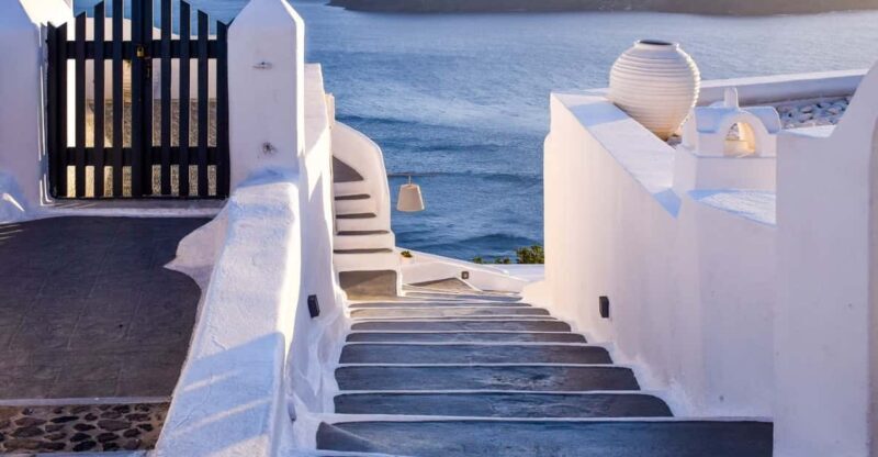 From Rethymnon Explore Santorini Villages, Oia & Fira - The Optional Volcano and Hot Springs Excursion