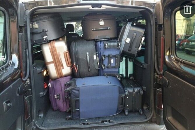 From Rome Hotel to Fiumicino Airport (FCO) 3-8 People - Key Points