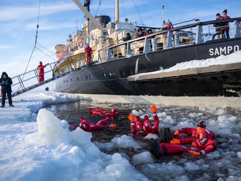 From Rovaniemi: Icebreaker Sampo Cruise with Ice Floating - Who it’s perfect for:  
