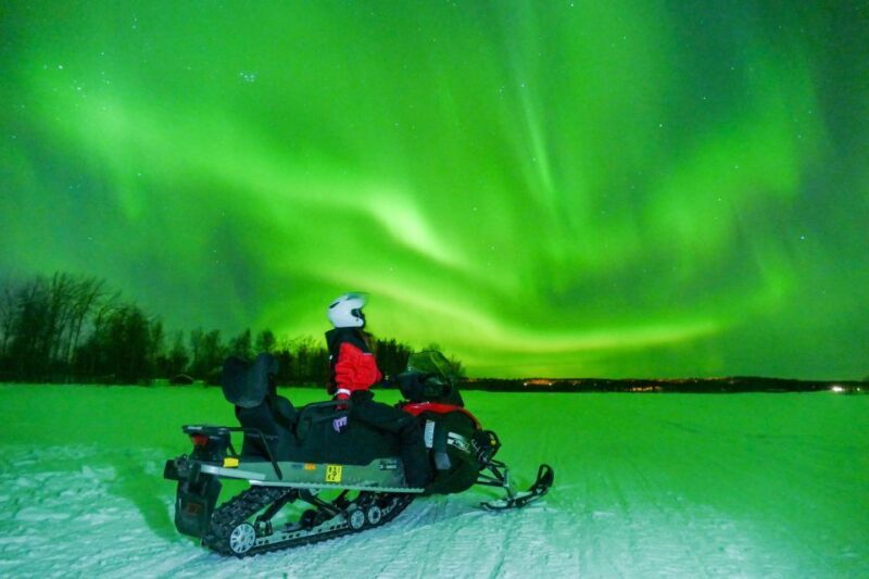 From Rovaniemi: Searching Aurora with Snowmobile - Convenient Pickup Options