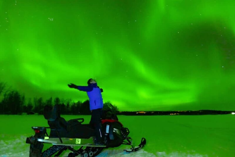 From Rovaniemi: Searching Aurora with Snowmobile - Practical Aspects and Safety