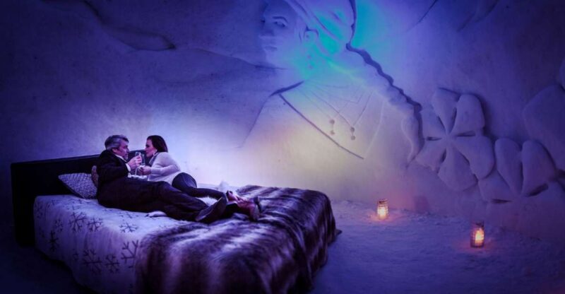From Rovaniemi: SnowHotel Visit with Ice Restaurant Dinner - Key Points