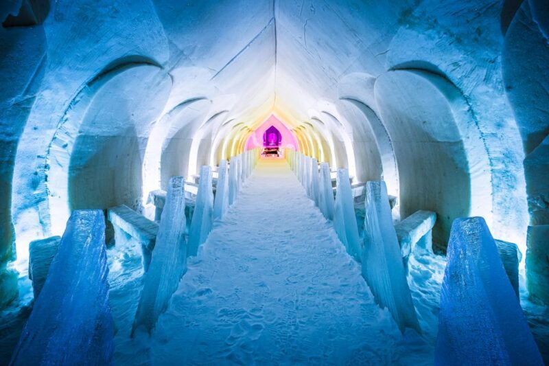 From Rovaniemi: SnowHotel Visit with Ice Restaurant Dinner - The Highlight: Dinner in the Ice Restaurant