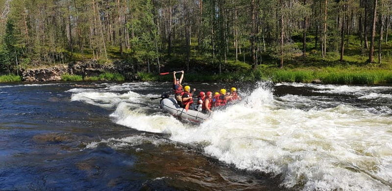 From Ruka: River rafting fun for families - Key Points