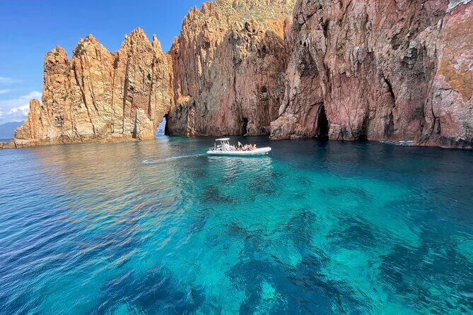 From Sagone/Cargèse: Coves of Piana sea cave Snorkeling - Capo Rosso: Wild Cliffs and Seaside Serenity