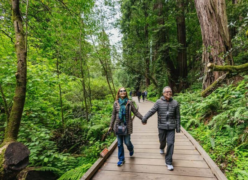 From San Francisco: Muir Woods, Sausalito and Alcatraz Tour - Strolling in Sausalito: The Mediterranean Escape