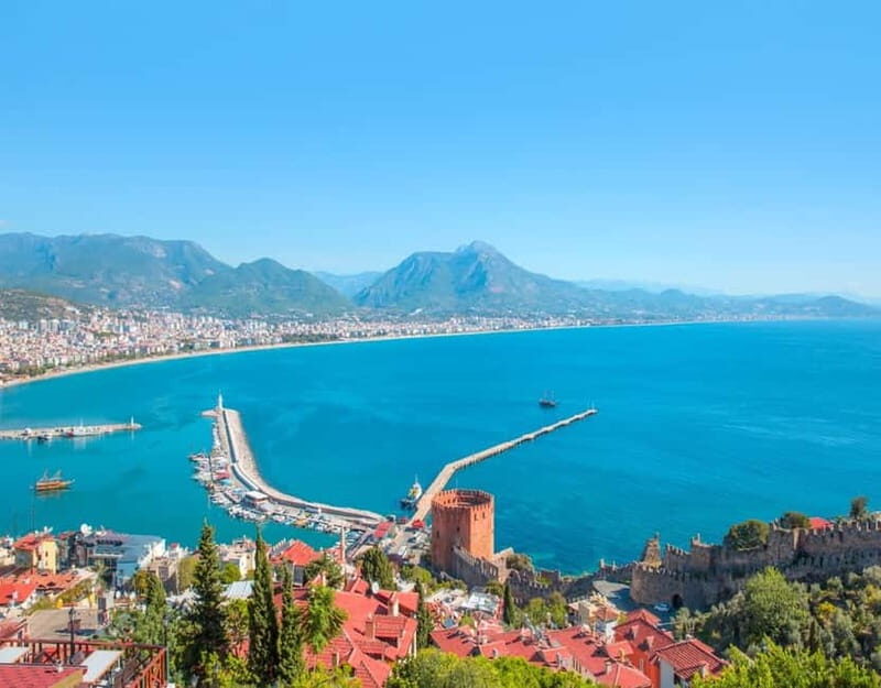 From Side/Alanya: Alanya City Tour w/Lunch, Boat & Cable Car - Key Points