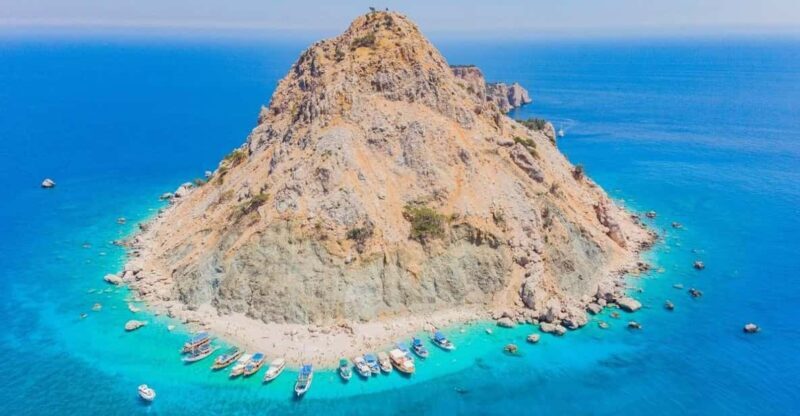 From Side/Alanya: Suluada Island Boat Trip with Lunch - Key Points