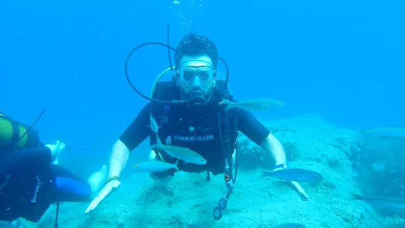 From Side: Guided Scuba Diving in Alanya w/ Lunch & Transfer - Key Points