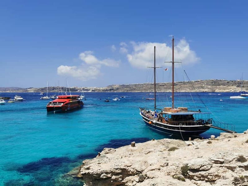 From Sliema or Bugibba: Comino Blue Lagoon Round Trip Ferry - Exploring the Malta Blue Lagoon from Sliema and Bugibba