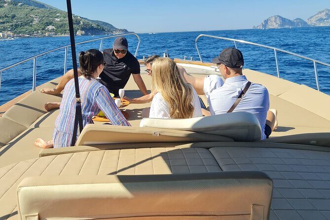 From Sorrento: Capri & Blue Grotto Boat Day Tour Up to 8 People - Key Points