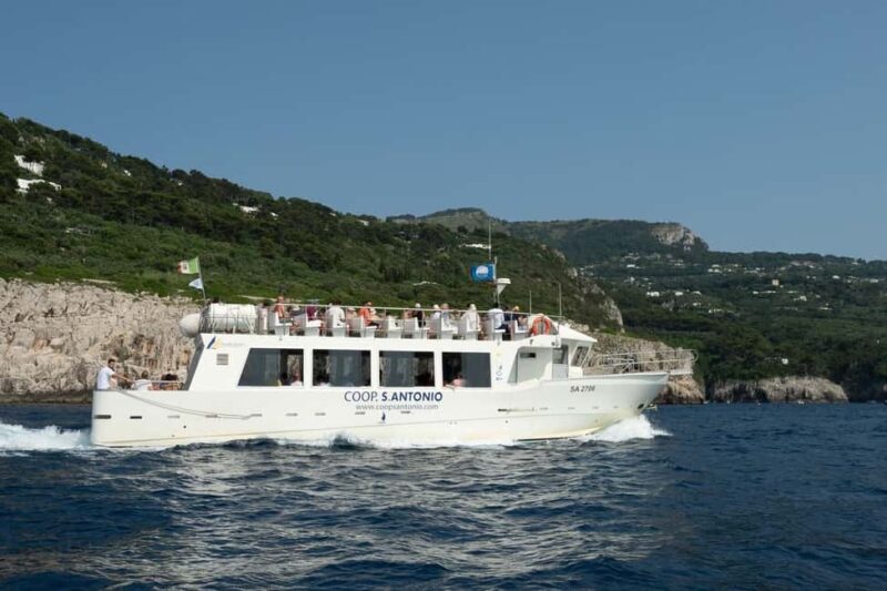From Sorrento/Nerano: Capri Island Cruise with Guide Onboard - What You Can Expect During Your Day