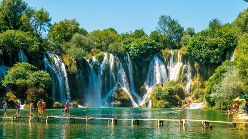 From Split and Trogir: Mostar Tour with Kravica Waterfalls - Key Points