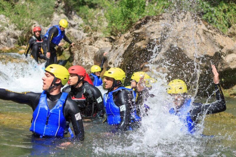 From Split or Zadvarje: Extreme Canyoning on Cetina River - The Physical and Skill Level