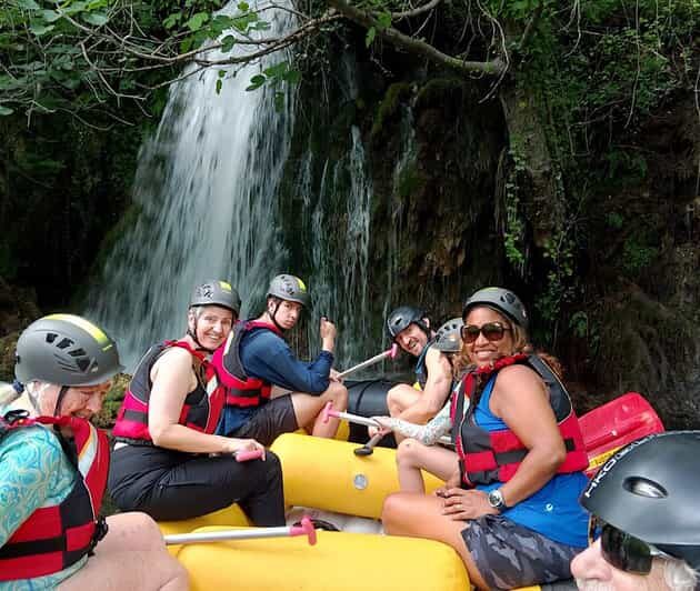 From Split: Van Transfer to/from River Rafting Tour in Omi - Key Points