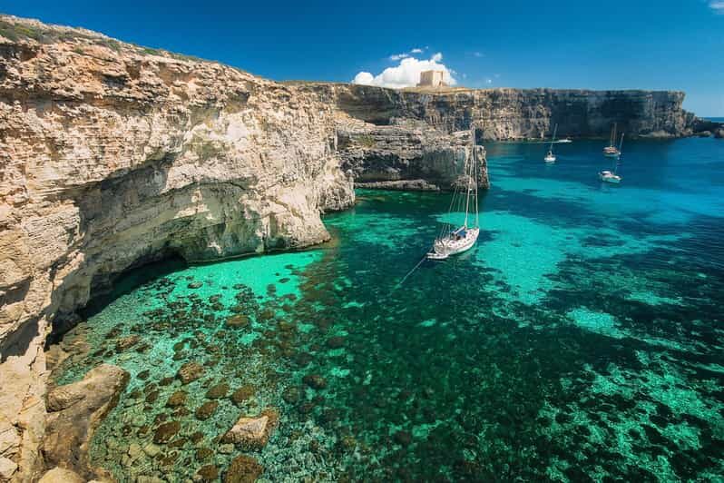 From St. Julian's: Comino and Blue Lagoon Trip by Powerboat - Key Points