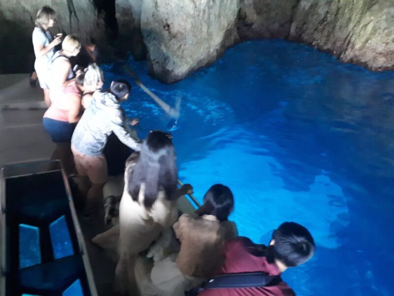 From St.Nikolaos: Boat Cruise to Navagio Beach & Blue Caves - FAQ