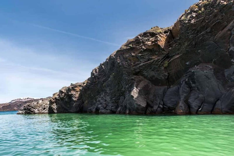 From Thera: Thirasia Cruise w/ Volcano Hike and Hot Springs - Key Points  