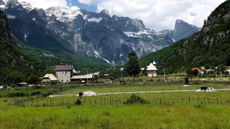 From Tirana/Durres/Shkoder: Day Tour to Theth and Blue Eye - Lunch & Rest