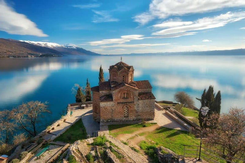 From Tirana:Cultural Day Trip to Korça,Pogradec & Lake Ohrid - The Monastery of St. Naum: A Major Highlight