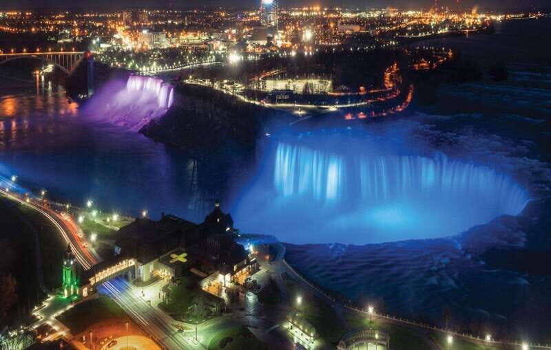 From Toronto: Winter Festival of Lights Niagara Falls Tour