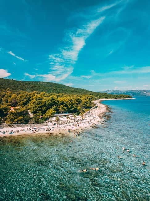 From Trogir: Blue Lagoon & olta Cruise with Lunch & Drinks - Key Points
