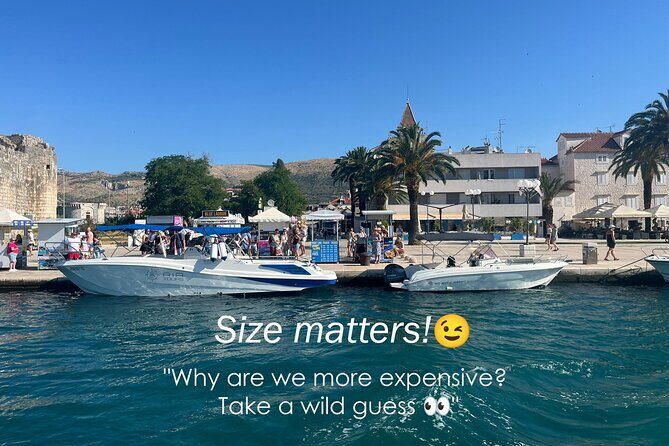 From Trogir & Split: Half Day Speedboat Tour with Blue Lagoon - A closer look at the tour experience