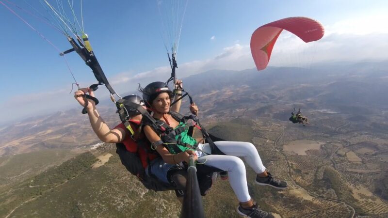 From Urgüp/Göreme: Cappadocia Tandem Paragliding & Transfer - Who Will Love This?