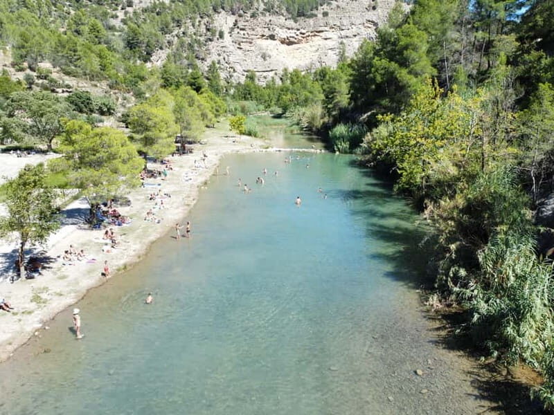 From Valencia: Hot Springs + Waterfalls + Surprise Stop - Lunch Break & Surprise Stop