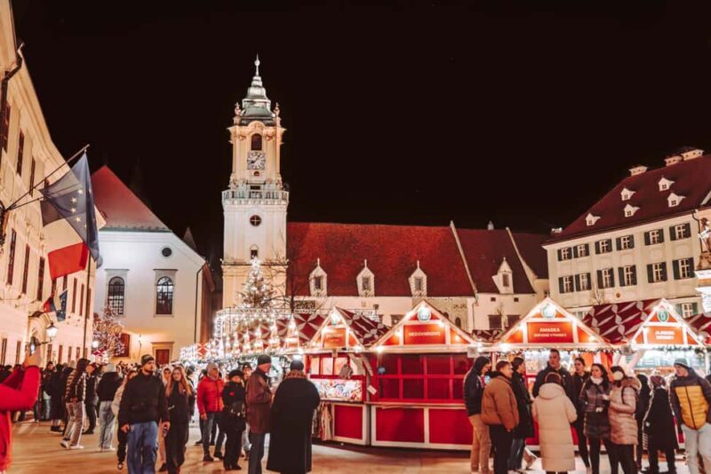 From Vienna: Bratislava Christmas Markets Guided Tour - The Value of Relaxed Exploration